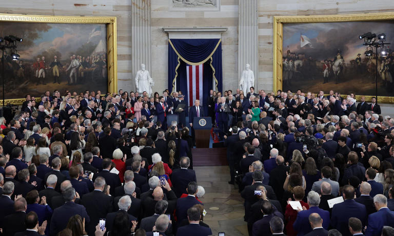Don's MAGA dream team: Full line up of Trump's inauguration crowd