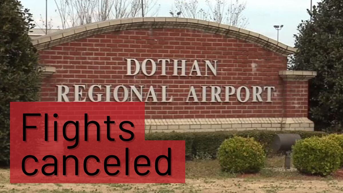 Dothan Regional Airport closes runways due to winter weather