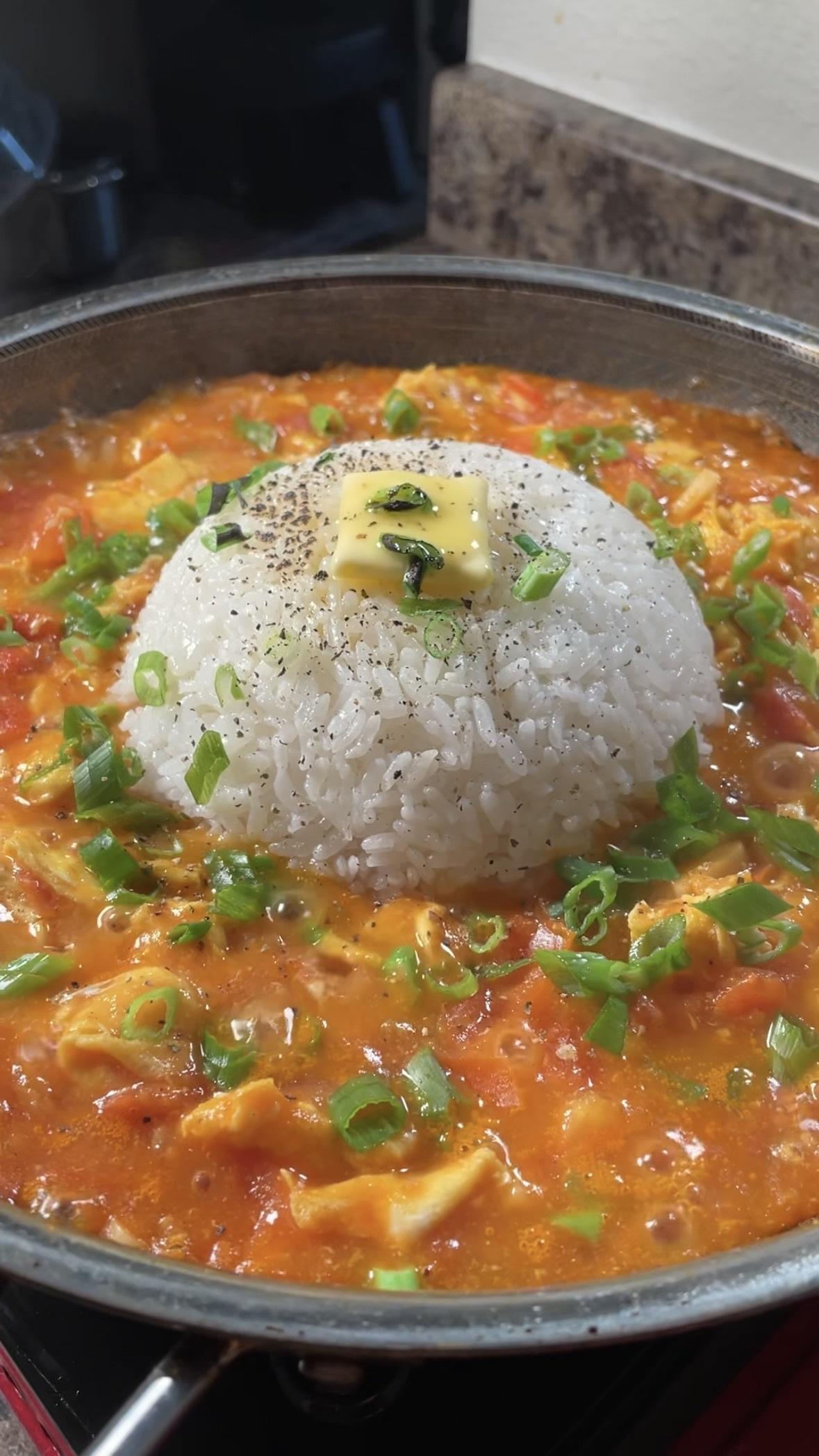 Tomato Egg Rice