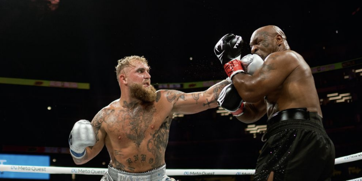 Mike Tyson y Jake Paul se reencuentran por primera vez después de su ...