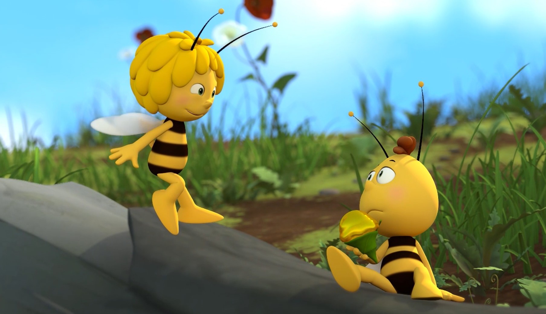 La abeja Maya (versión 3D). E2 – La botella de Willy