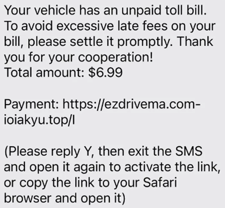 What is smishing? FBI issues new warning about E-ZPass text scam. Here's what to know