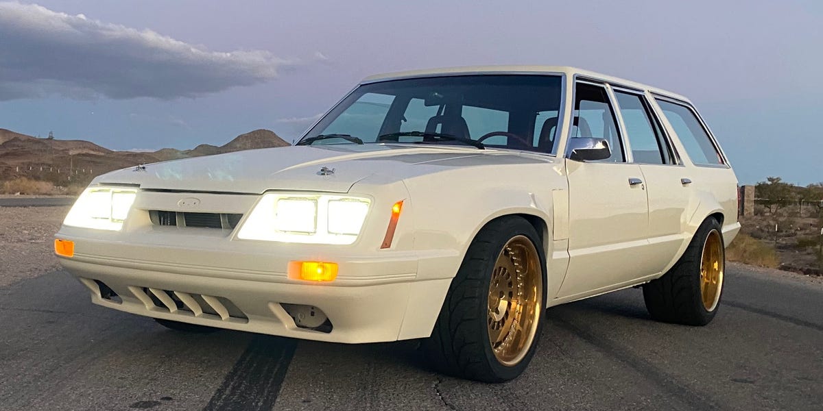 Dax Shepard Turned a Fox-Body Wagon into a Coyote-Powered Beast