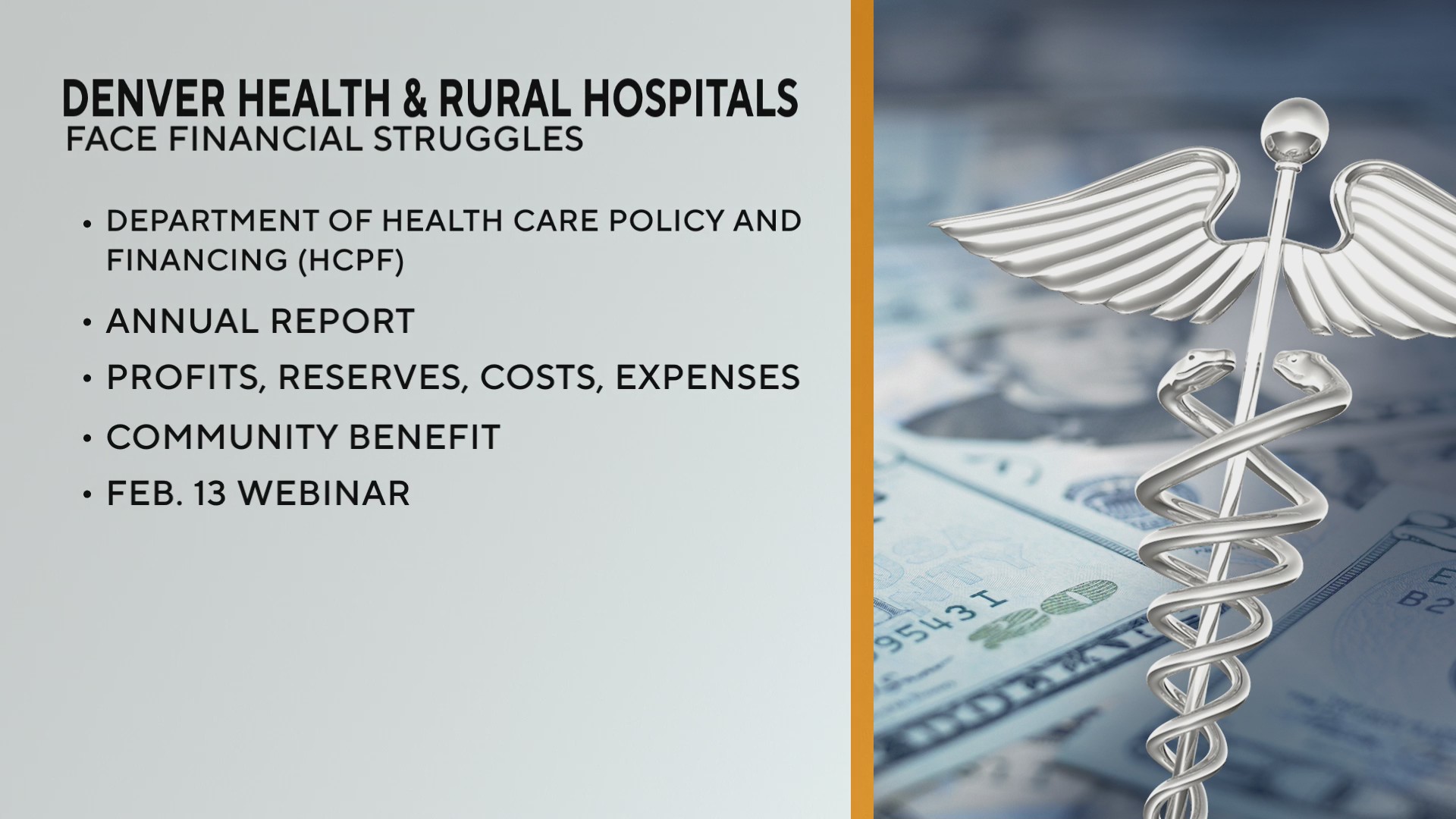 Front Range hospitals grow while Colorado's rural hospitals, Denver ...