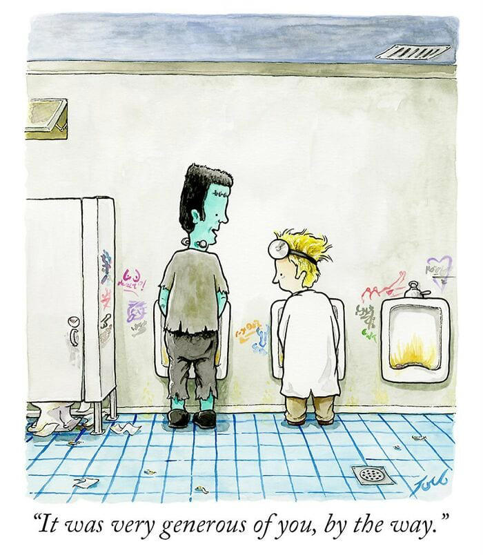 30 Sharp And Witty Single-Panel Comics By New Yorker Cartoonist Tom Toro