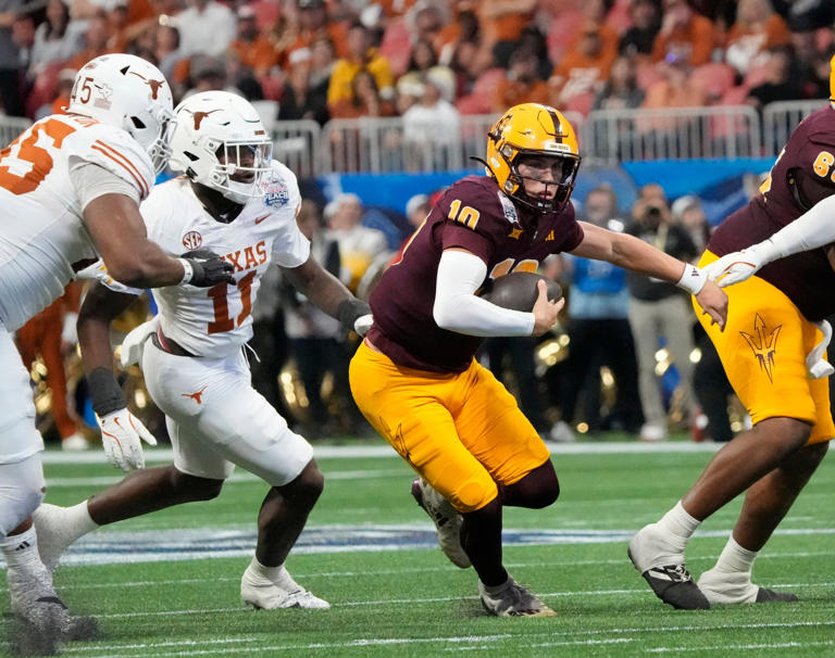 Arizona State football finishes with highest Top 25 poll ranking since ...