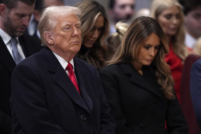 Trump attends prayer service at National Cathedral