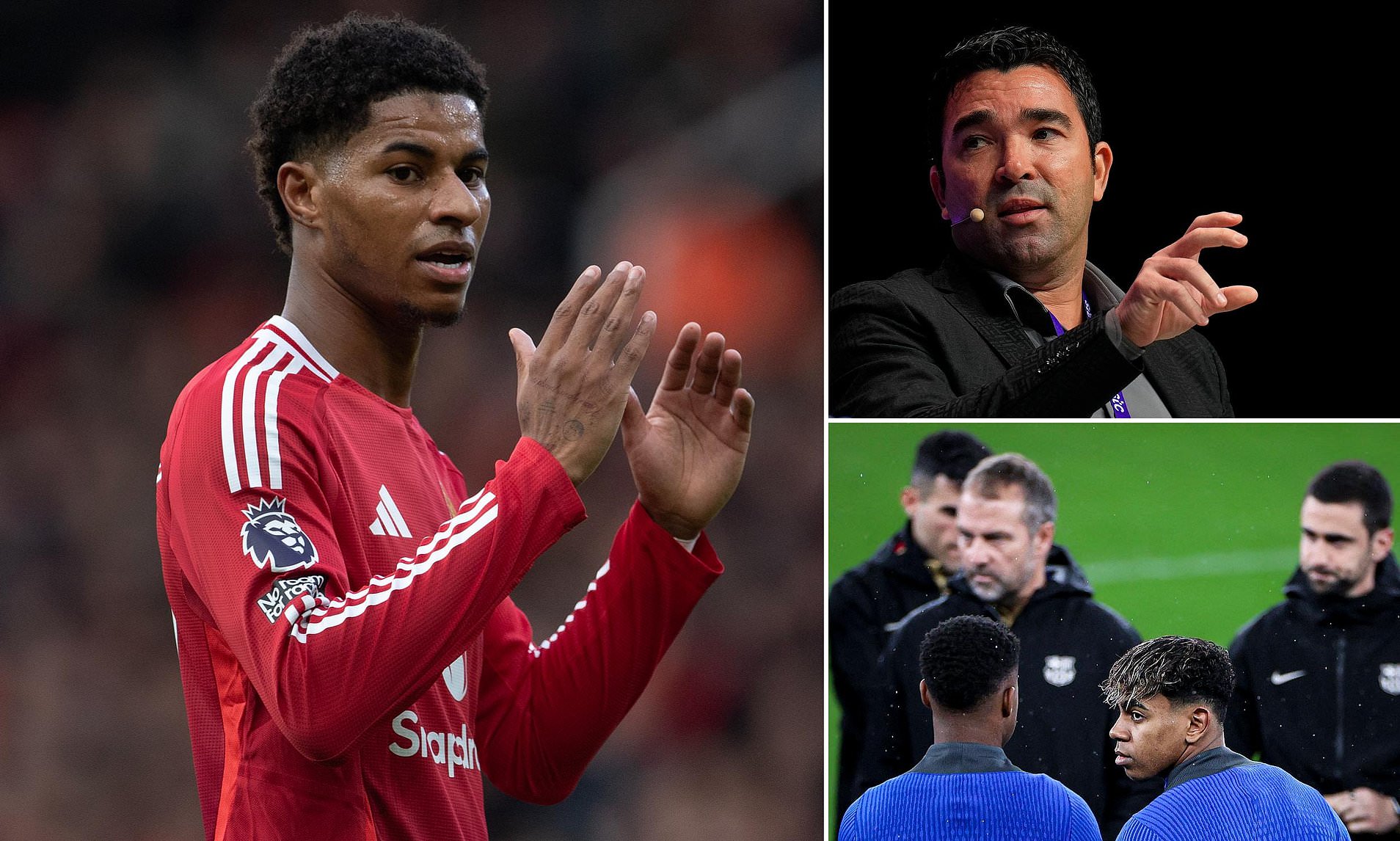 Marcus Rashford's representatives hold further talks with Barcelona in ...