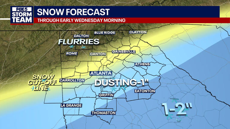 Georgia winter weather | 1 death reported as officials urge drivers to ...