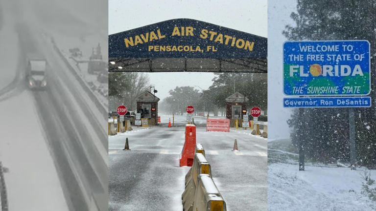 Snow in Florida: Best photos, videos of winter storm