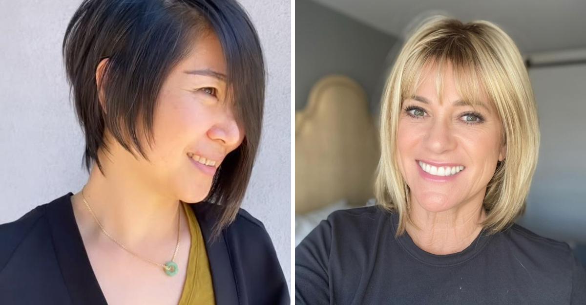32 Chic And Modern Bob Haircuts For Women Over 50 32 Chic And Modern Bob Haircuts For Women Over 50