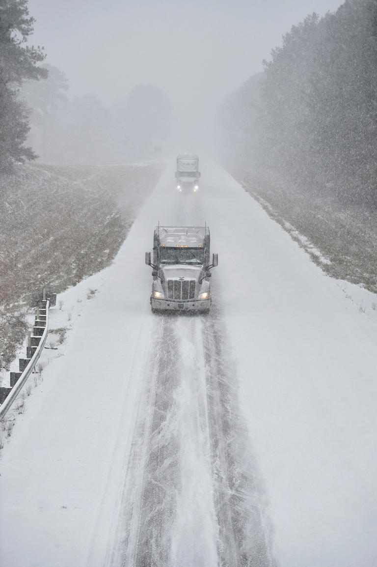 How much did it snow in Mississippi? Here's what we know, so far