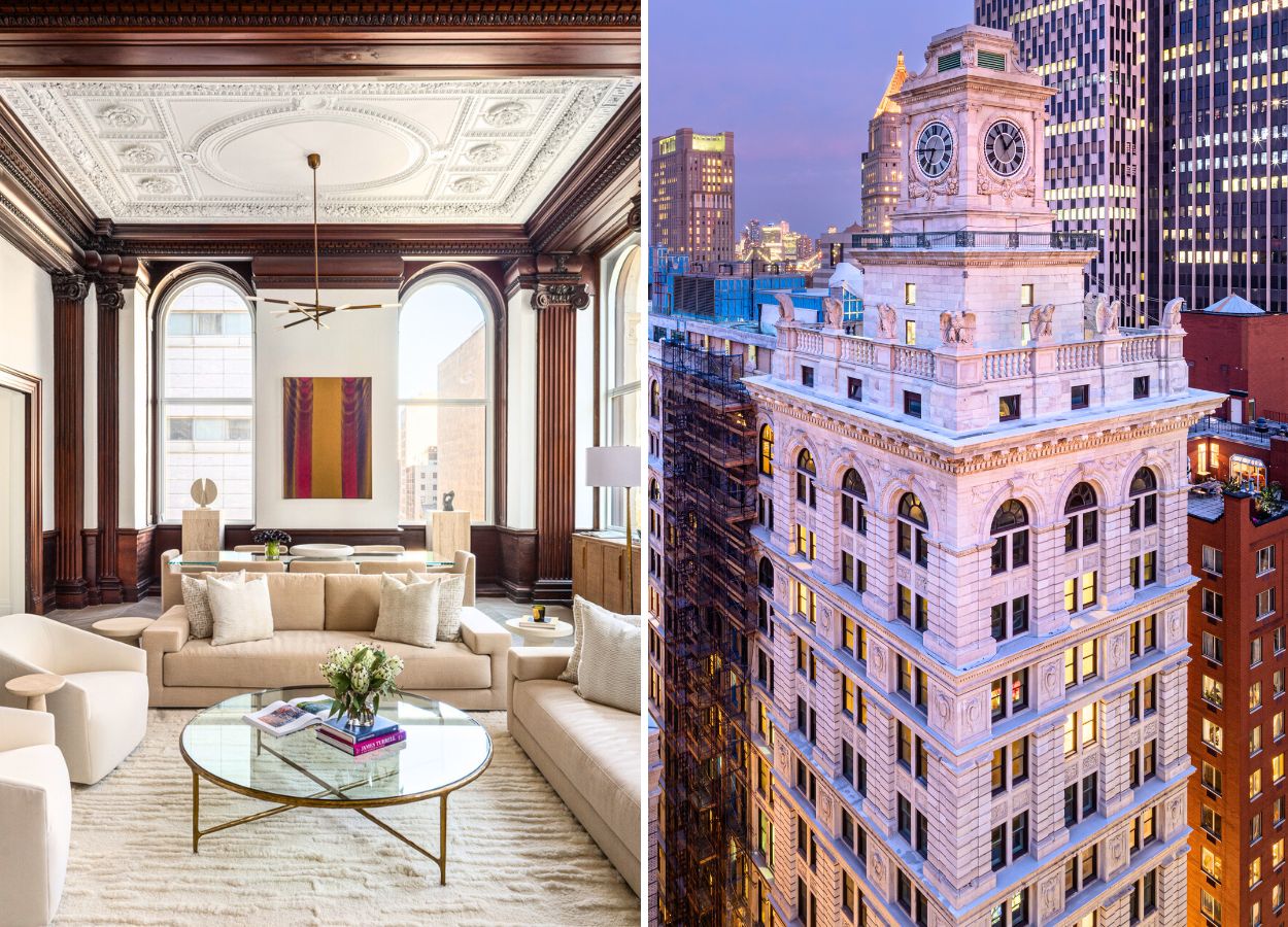 A landmark within a landmark: Grand $6.1M residence inside NYC’s iconic ...