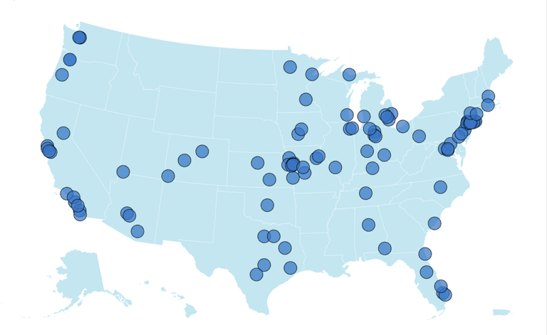 US Bank Closures: Map Shows Where Branches Recently Shut Down