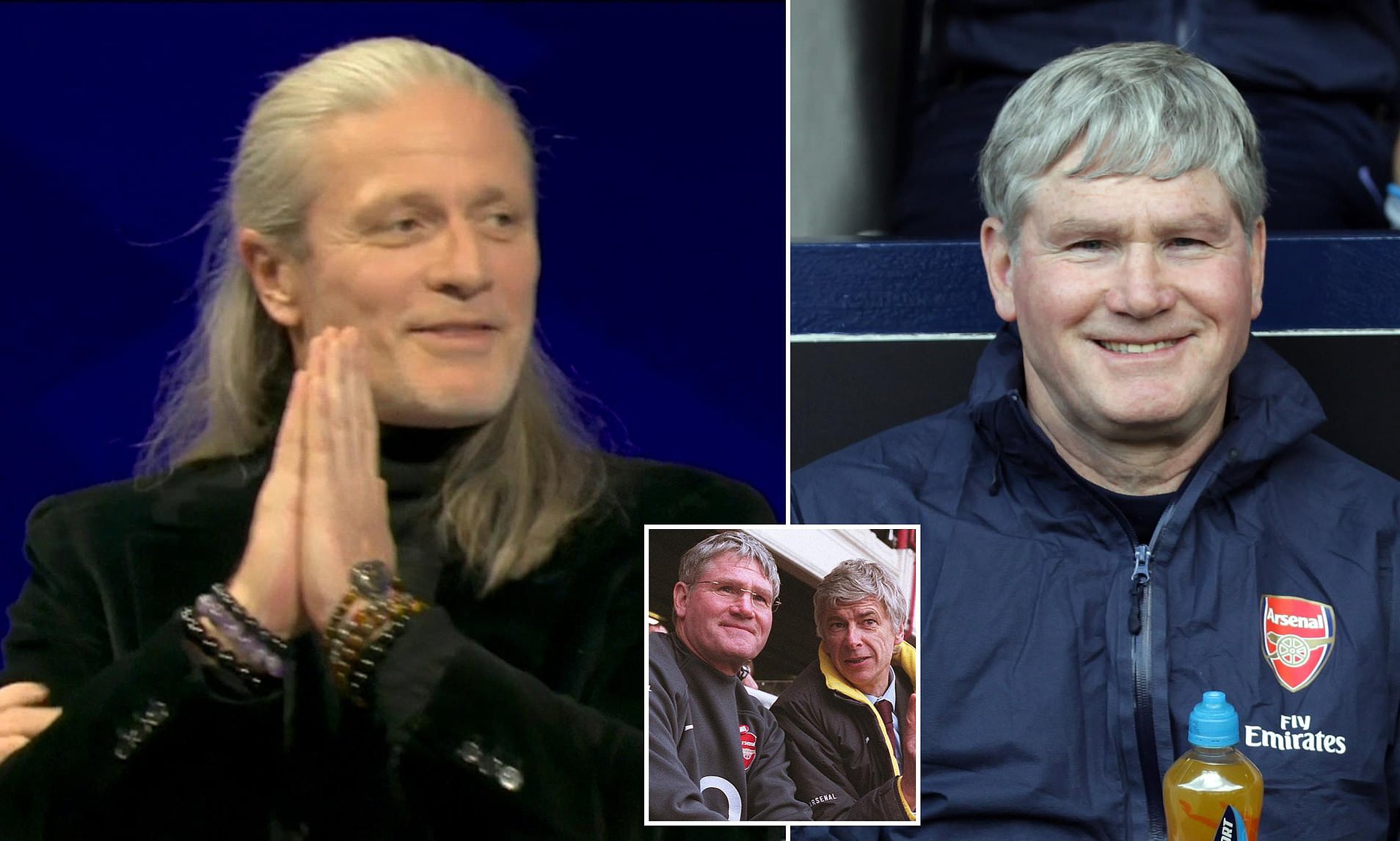 Awkward moment Emmanuel Petit mistakenly claims Arsenal legend Pat Rice ...