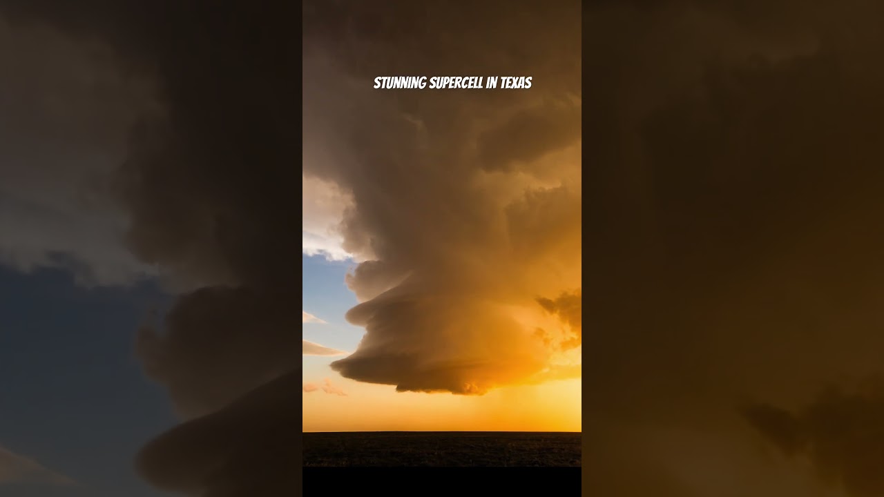 Unforgettable LP Supercell: A Stunning Spring Storm in Texas!