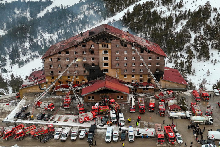 Turkey hotel fire latest: 10-year-old among 76 killed in ski resort ...