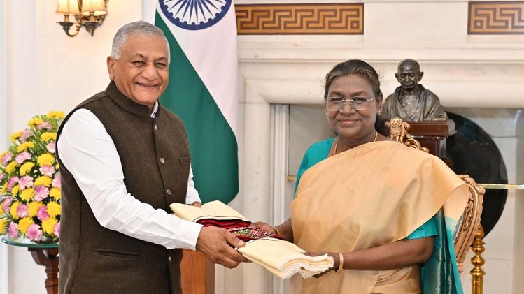 Mizoram Governor meets President Murmu, PM Modi, Union ministers ...