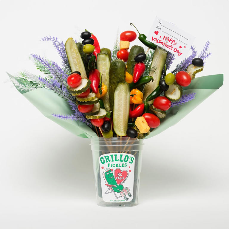 How to Get a Grillo’s Pickle Bouquet for Valentine’s Day
