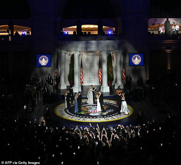 Melania's revealing whispers to Donald during inauguration ball dance