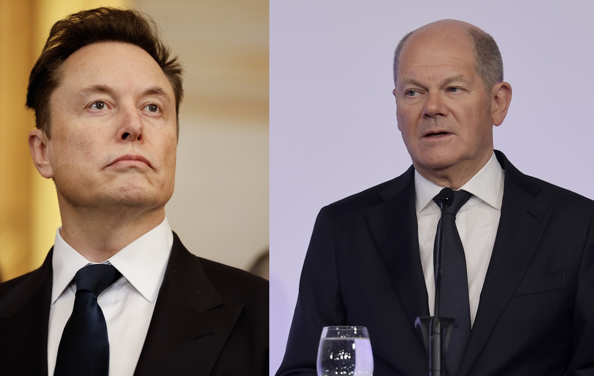Wymiana na linii Musk-Scholz nie ustaje. "Głupi Schitz!"