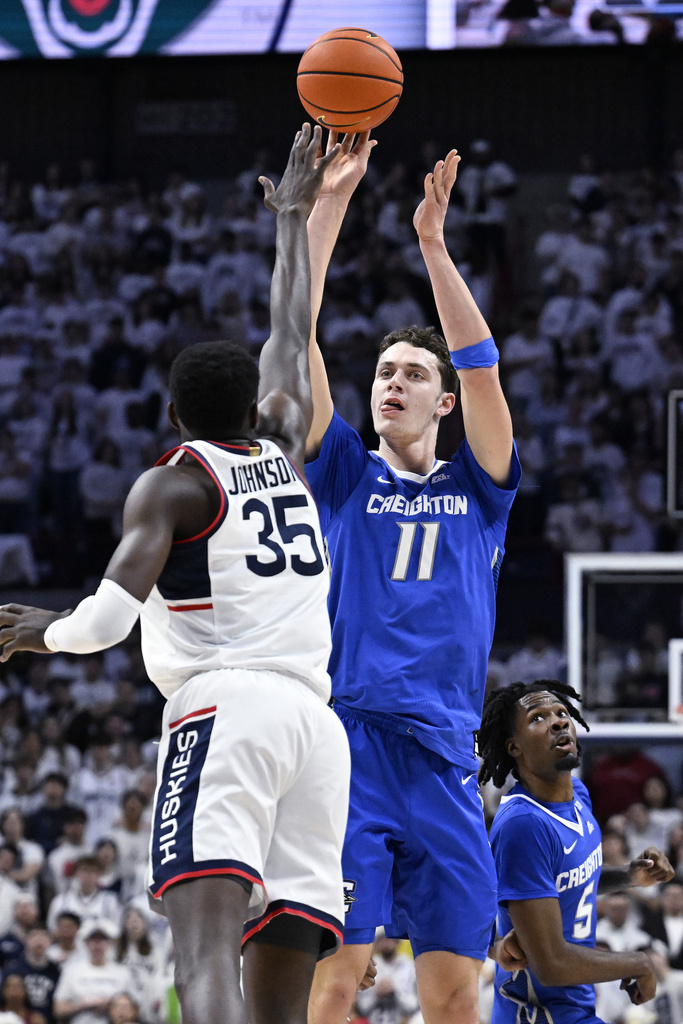 AP men's player of the week: Creighton's Ryan Kalkbrenner dominates in ...