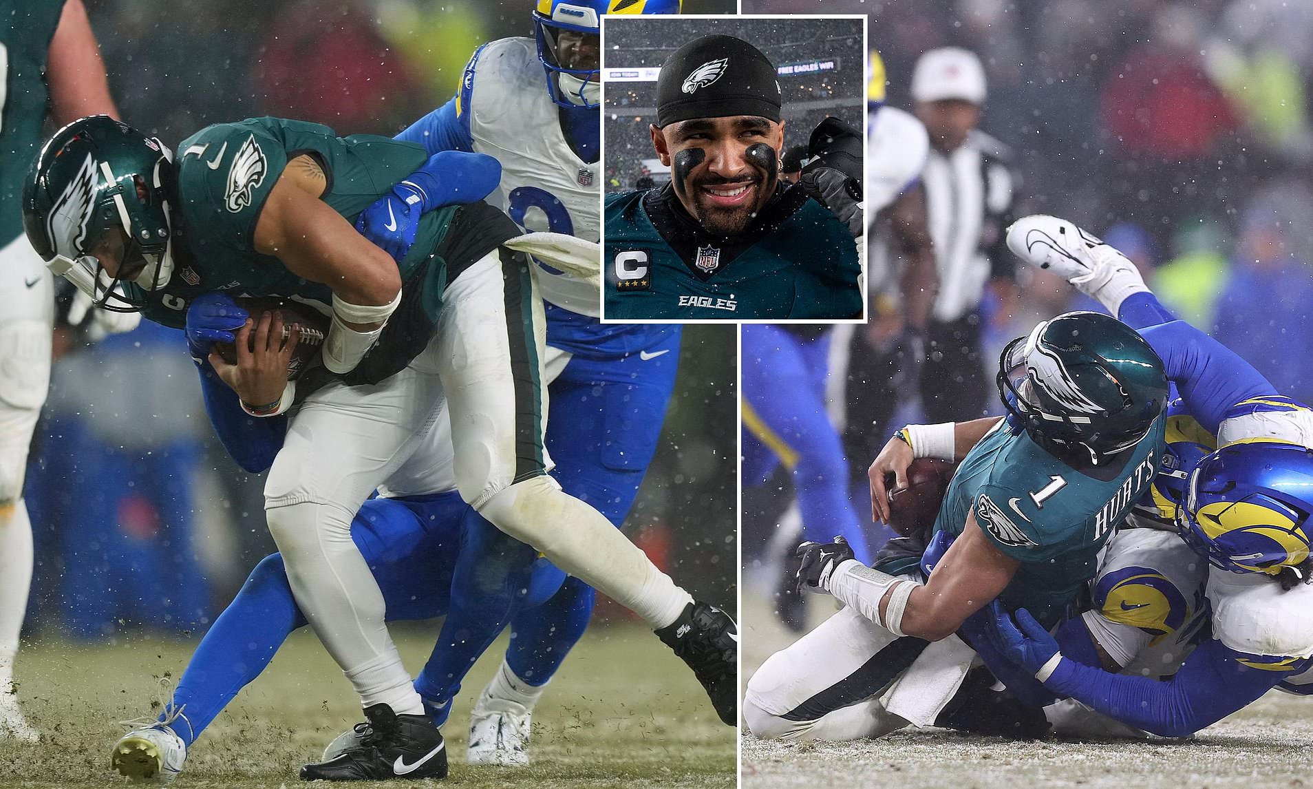 Eagles coach gives vital injury update on Jalen Hurts as star QB tries ...