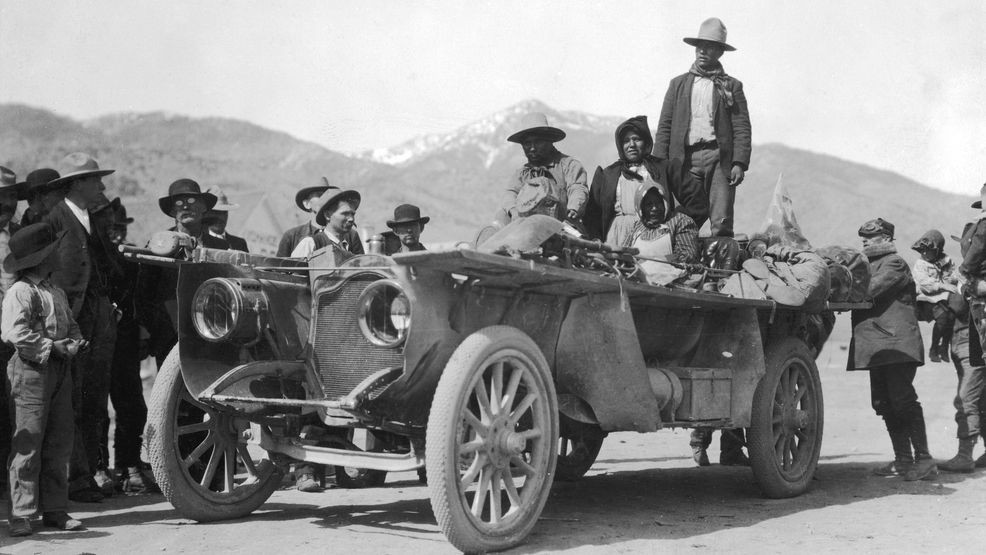 Historic 1907 Thomas Flyer to be driven at Reno museum before Jay Leno ...