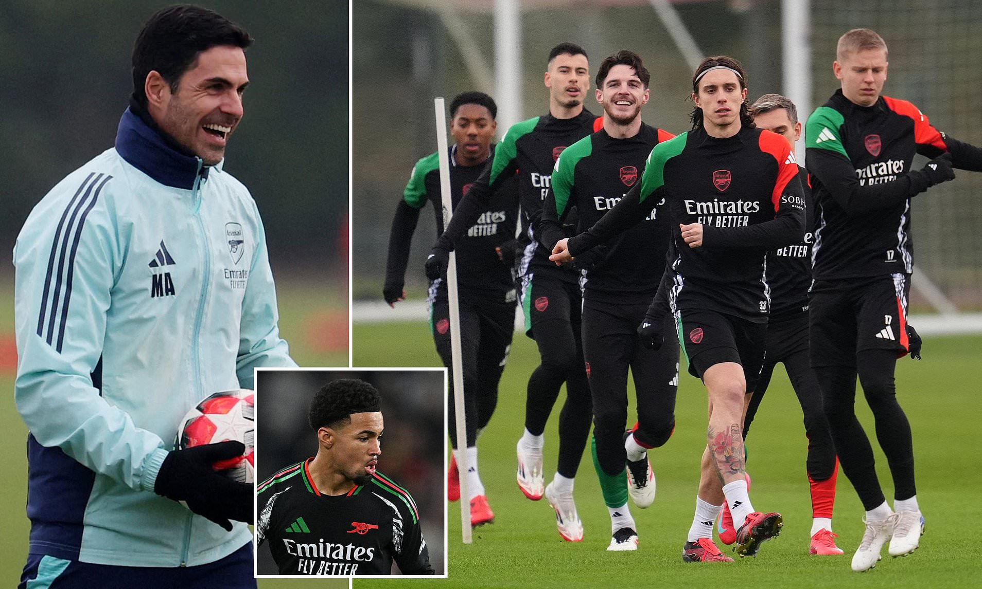 Mikel Arteta delivers 'very positive news' ahead of Arsenal's Champions ...