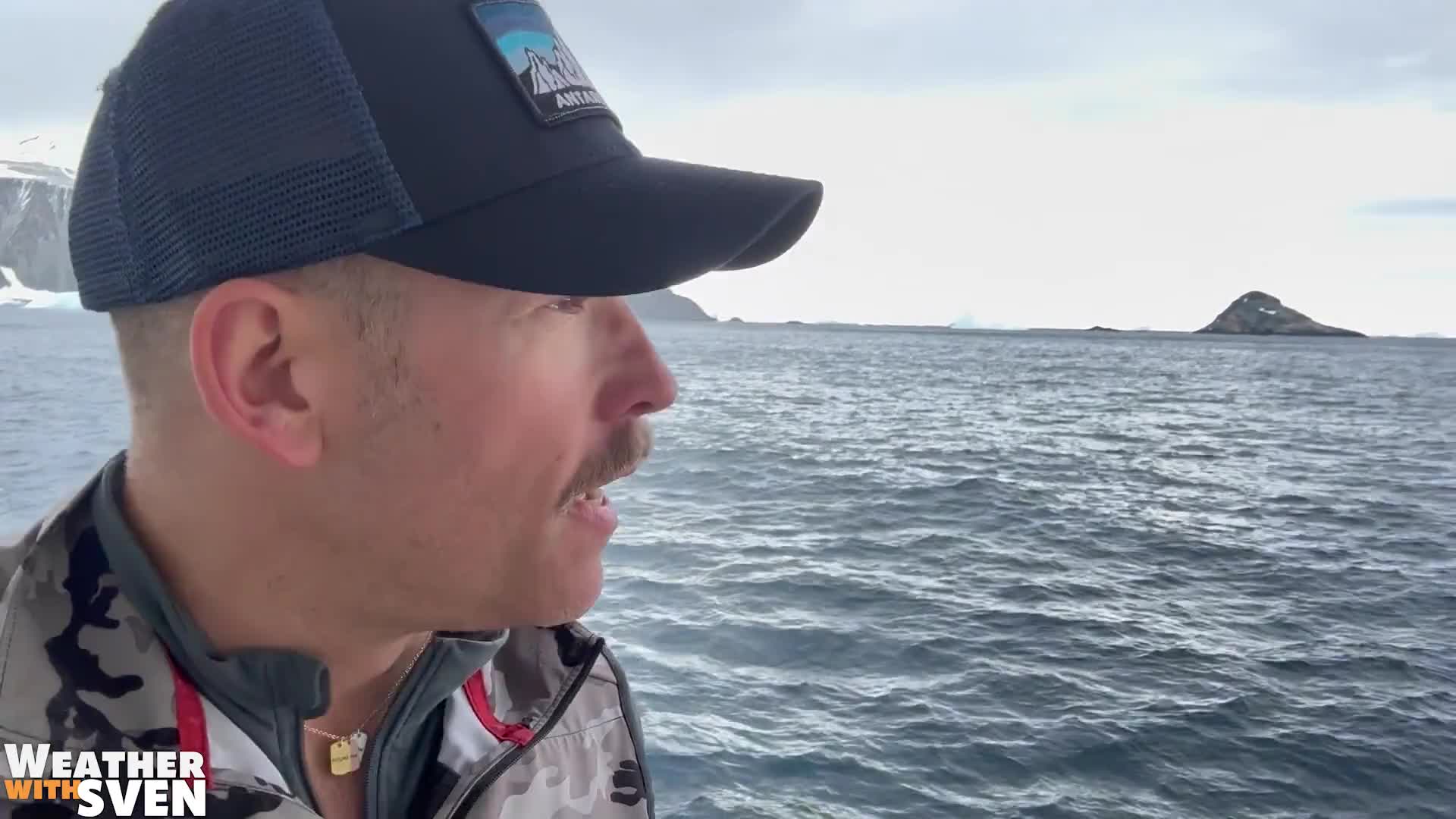 Sven Sundgaard in Antarctica: 50 degrees warmer than Minnesota