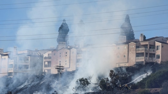 Friars fire near San Diego mall forces evacuations as California's ...