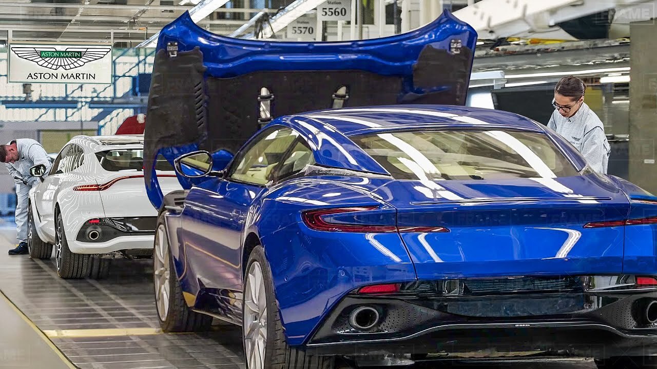 Inside the Super Advanced Aston Martin Factory Building Supercars by Hands