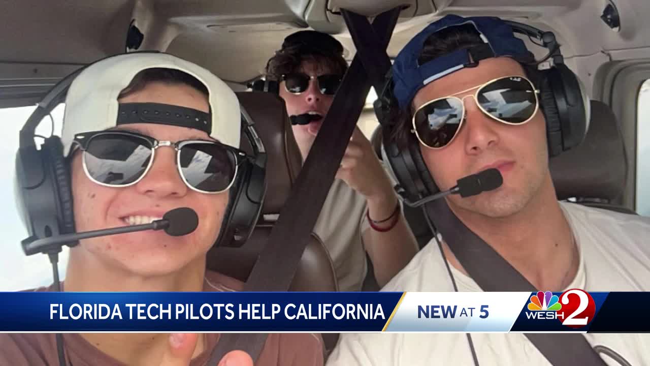 Florida Tech students plan to fly to LA to help fire victims