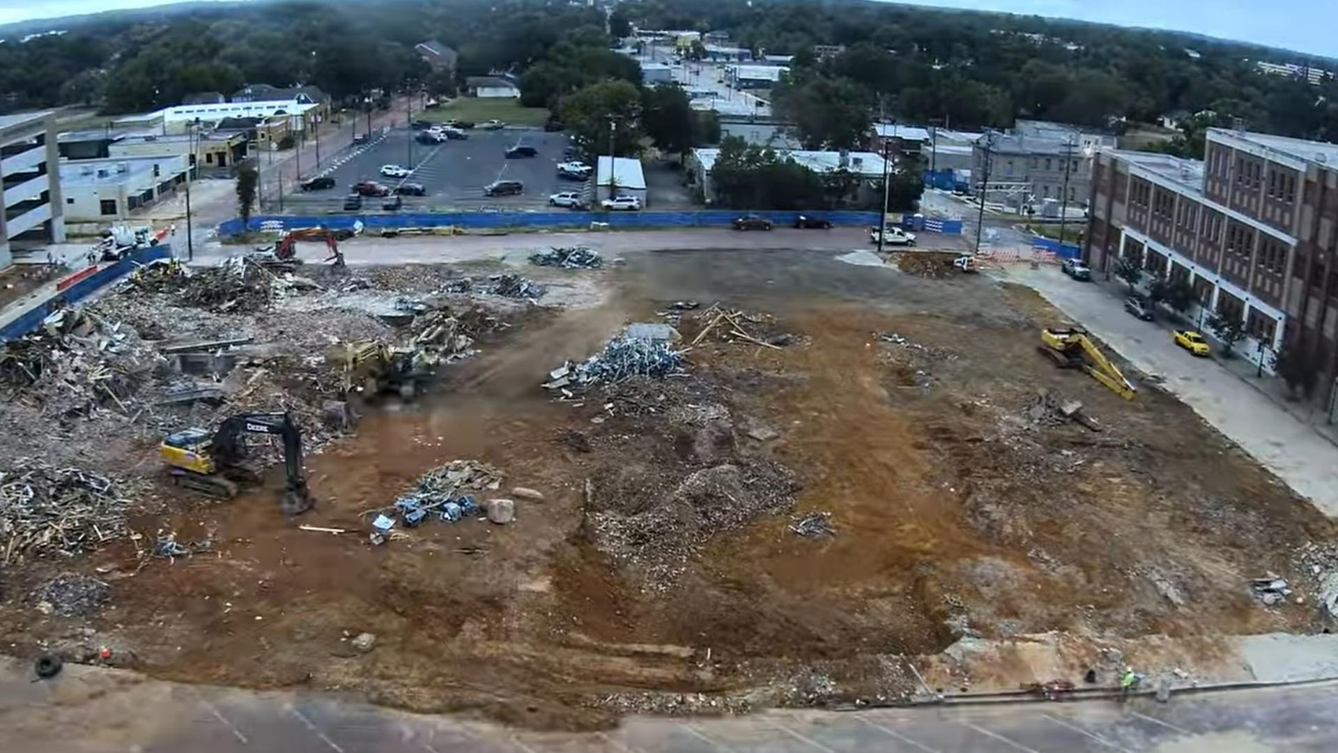 WATCH: See time lapse video of progress of new Smith County Courthouse