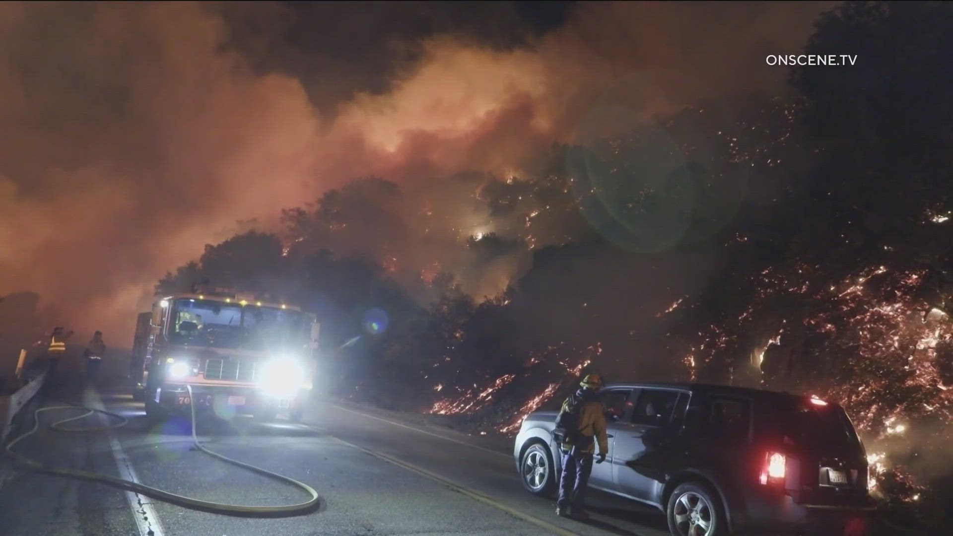 Evacuation order still in place for Lilac Fire in Bonsall