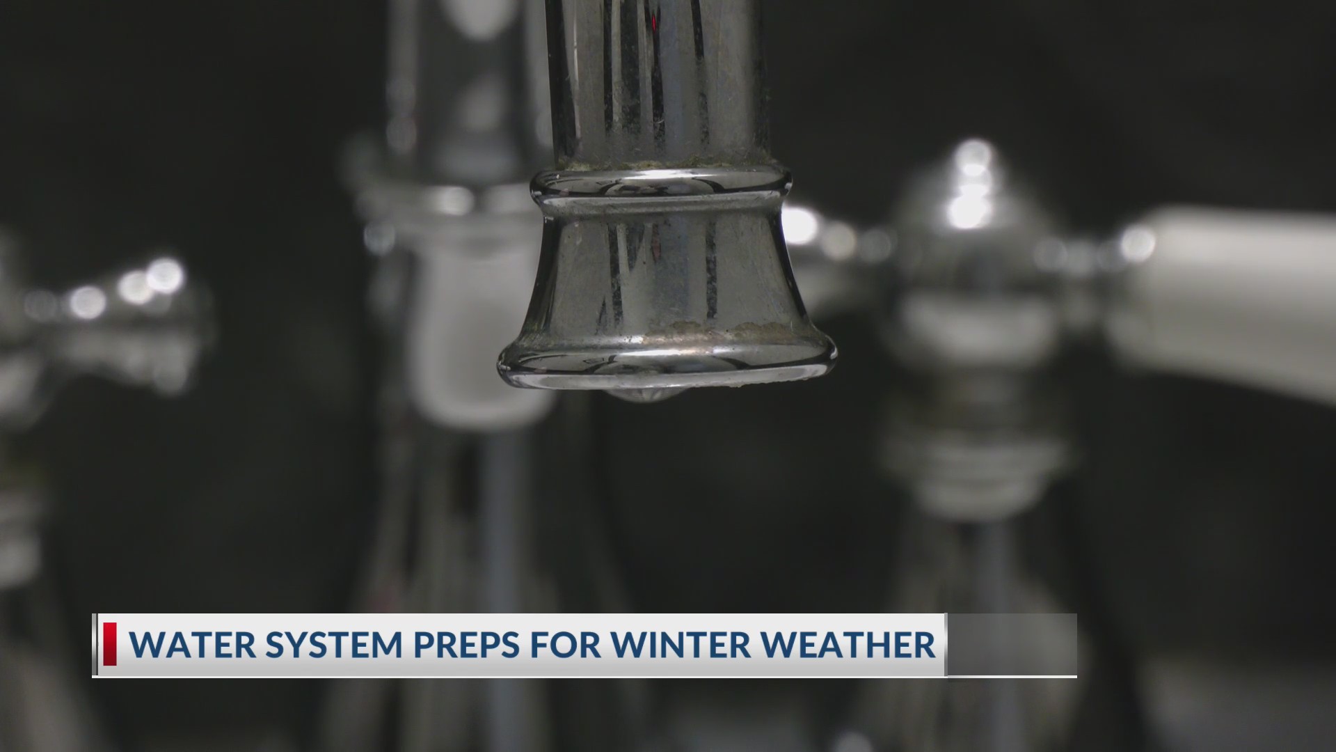 Water system preps for winter weather