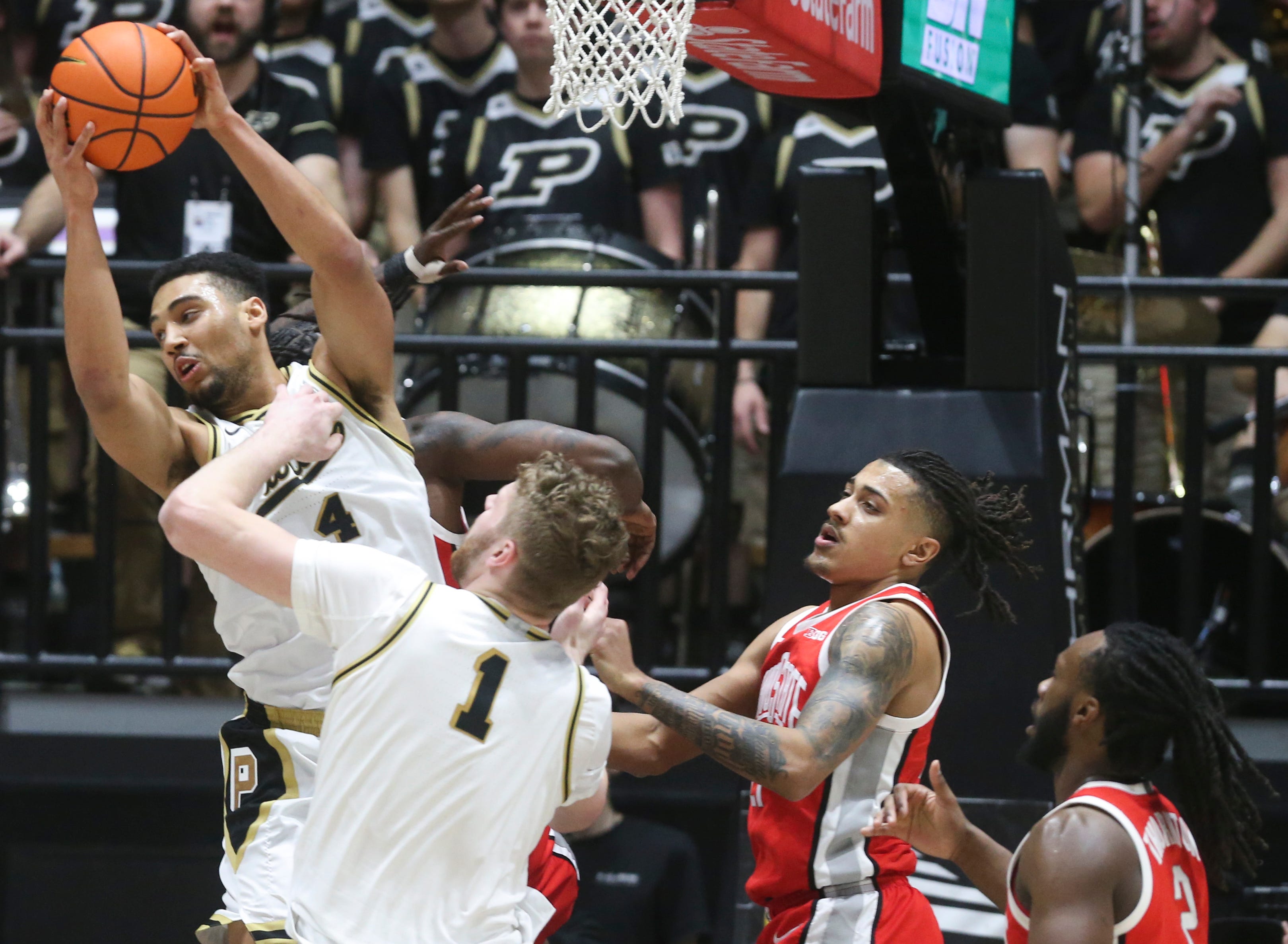 Purdue basketball player ratings vs. Ohio State: Boilers blow big ...