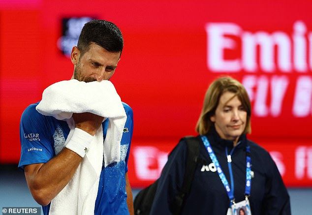 Tennis fans accuse Novak Djokovic of FAKING the injury that forced him ...