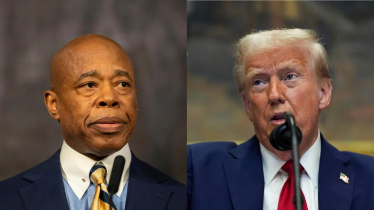 Trump shrugs off controversy in Eric Adams case Trump shrugs off controversy in Eric Adams case