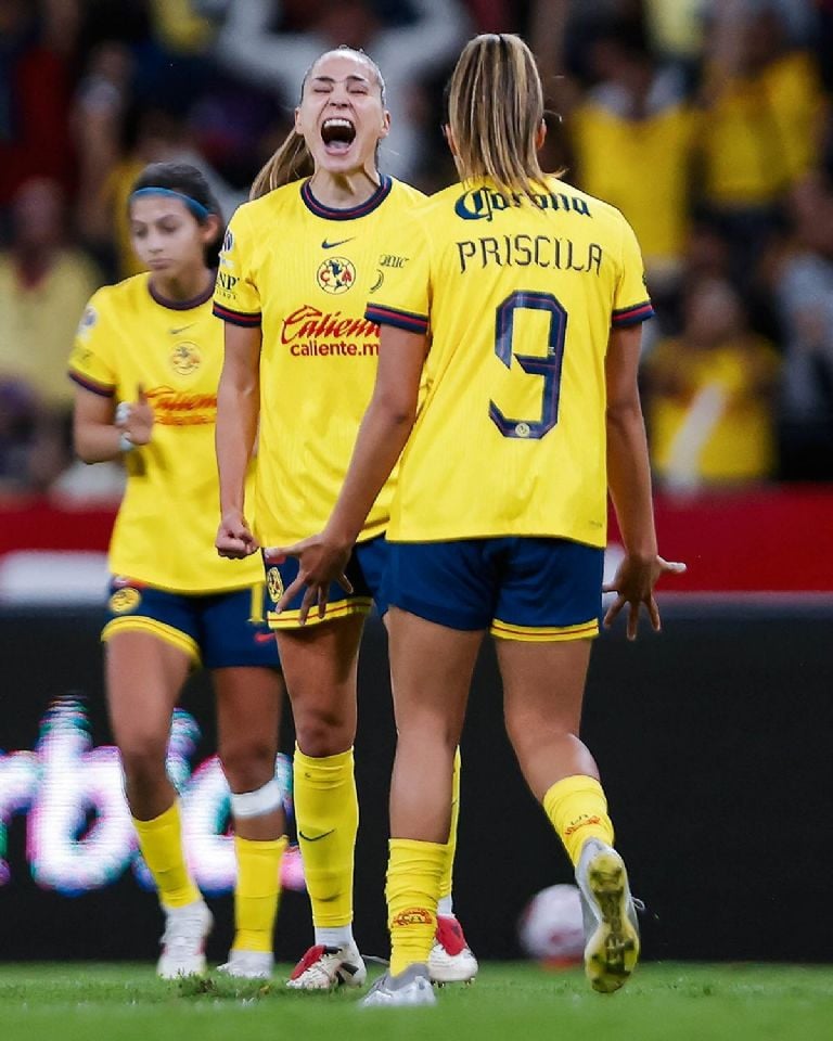 ¡INVICTAS! Club América Femenil GOLEA a León en la jornada 5 y son el ...
