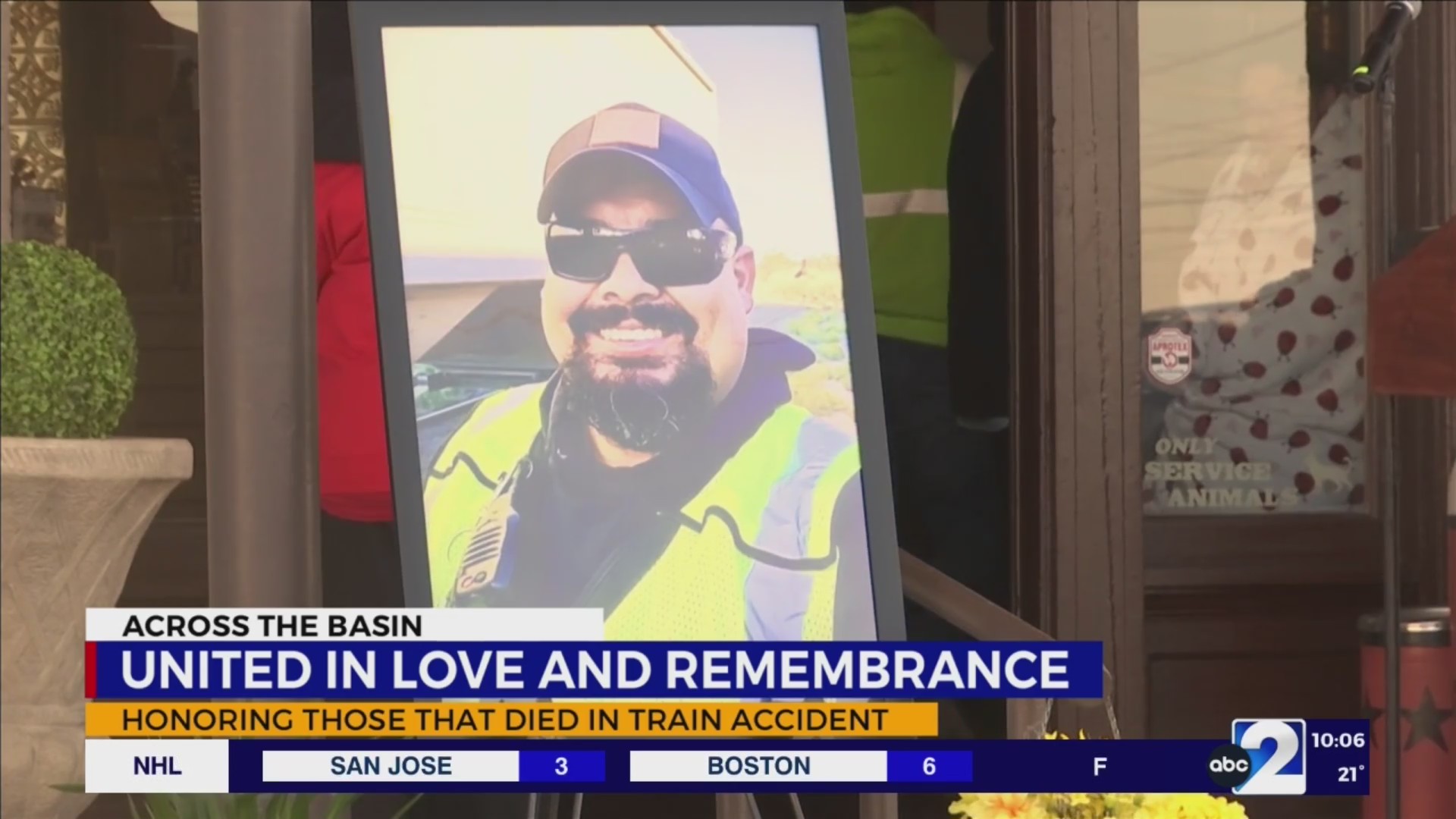 Special ceremony held for the victims of the deadly Pecos train crash
