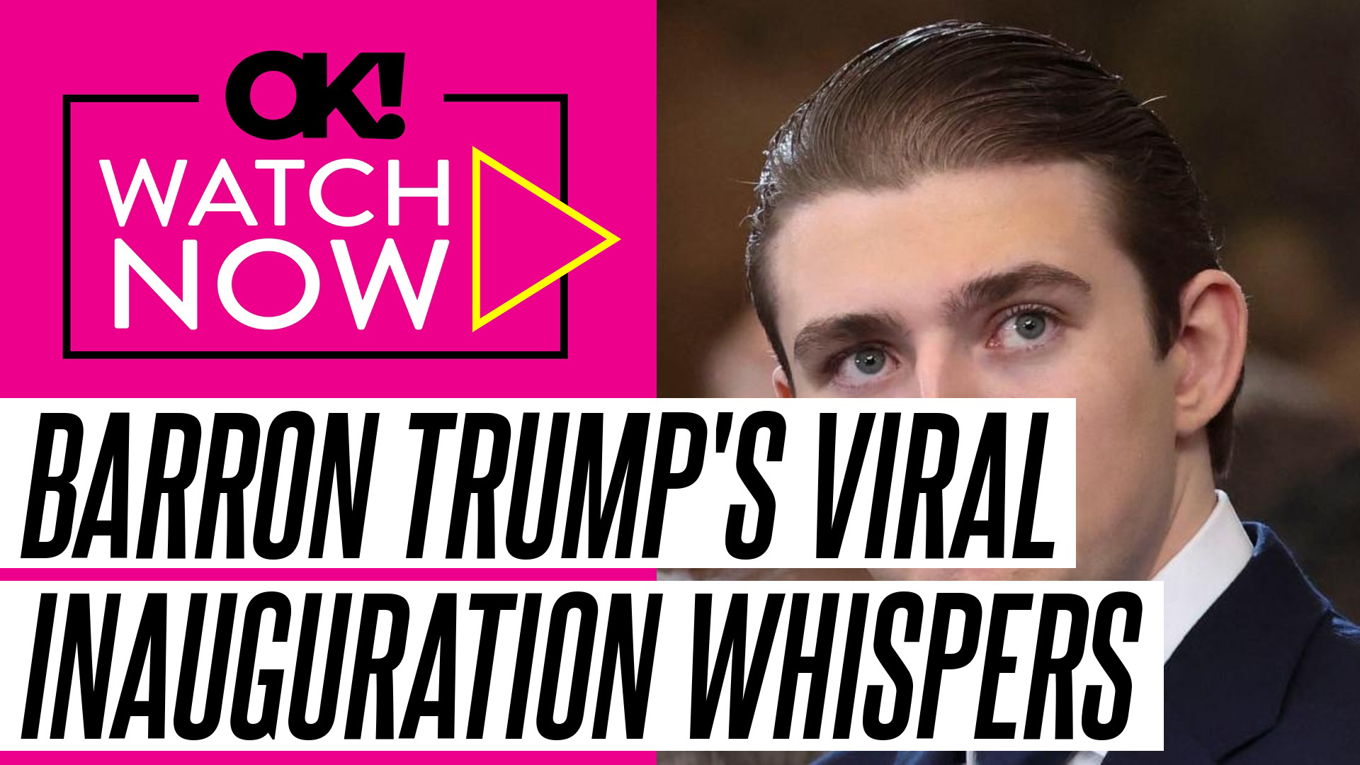 Did Barron Trump Whisper to Joe Biden? President's Son Goes Viral After ... Did Barron Trump Whisper to Joe Biden? President's Son Goes Viral After ...