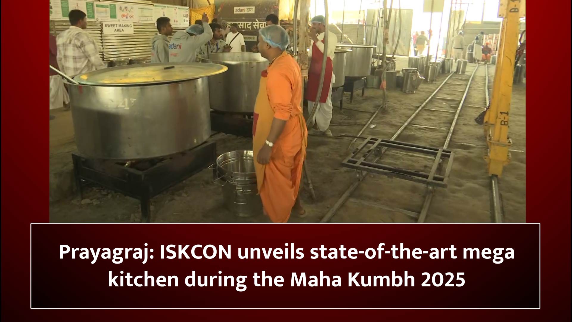 Prayagraj: ISKCON unveils state-of-the-art mega kitchen during the Maha ...