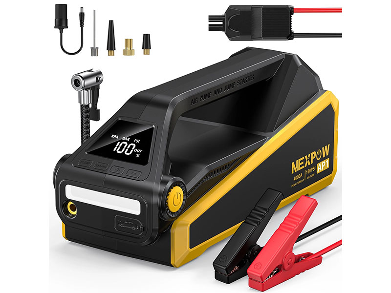 Powerful NEXPOW jump starter on sale for $89.99