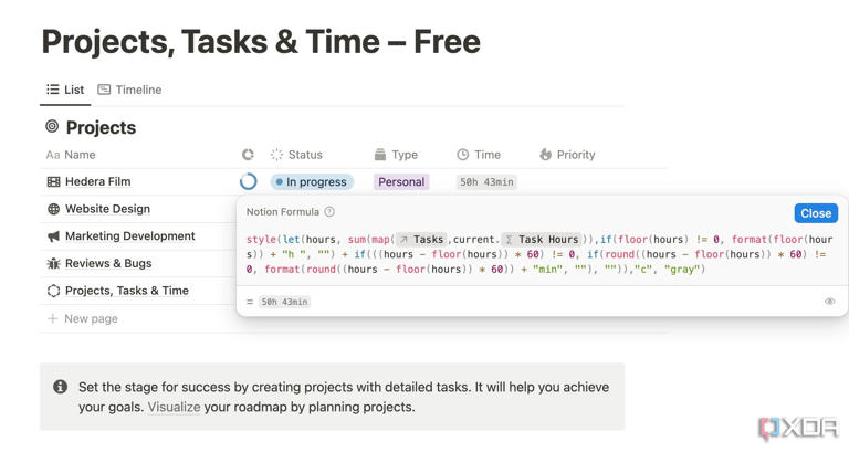 7 reasons you should build your own time tracking system with Notion