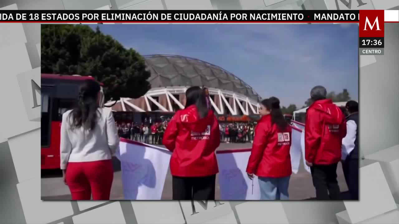 Clara Brugada da banderazo a 26 nuevas unidades de Metrobús en CdMx Clara Brugada da banderazo a 26 nuevas unidades de Metrobús en CdMx