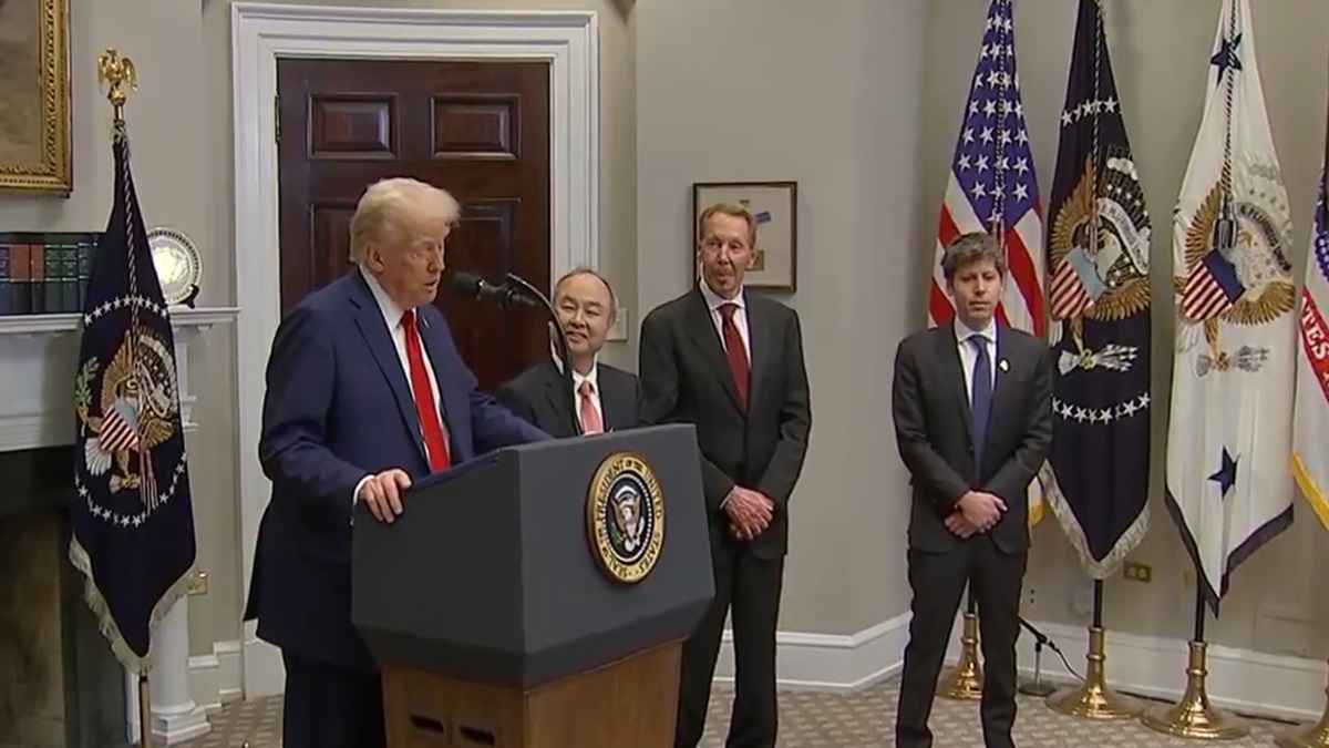 US President Donald Trump Announces Formation Of New Company For $500 ...