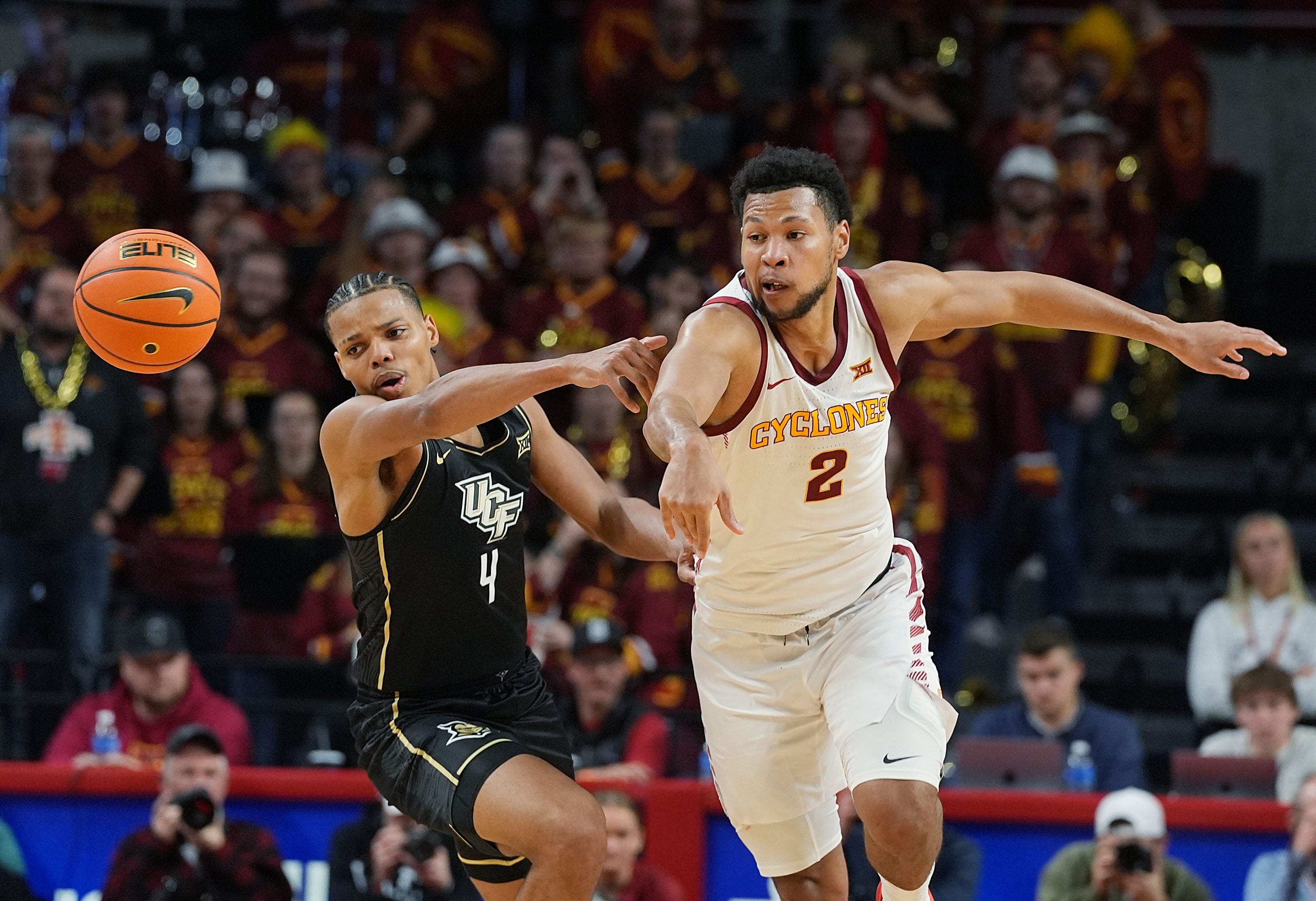 UCF basketball: Knights can't keep pace with No. 3 Iowa State's high ...