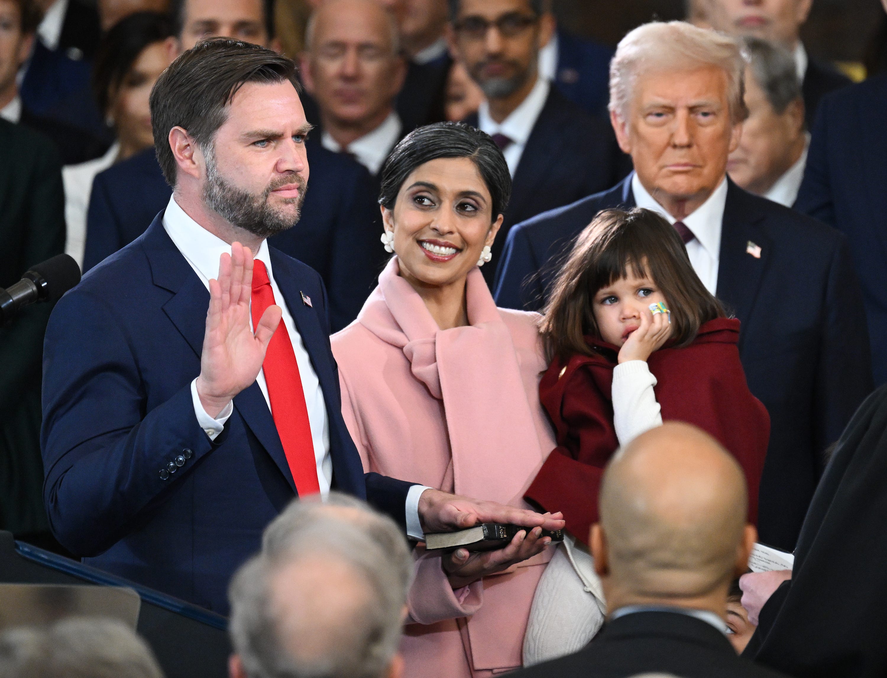 A look at the new vice-presidential family: the Vances
