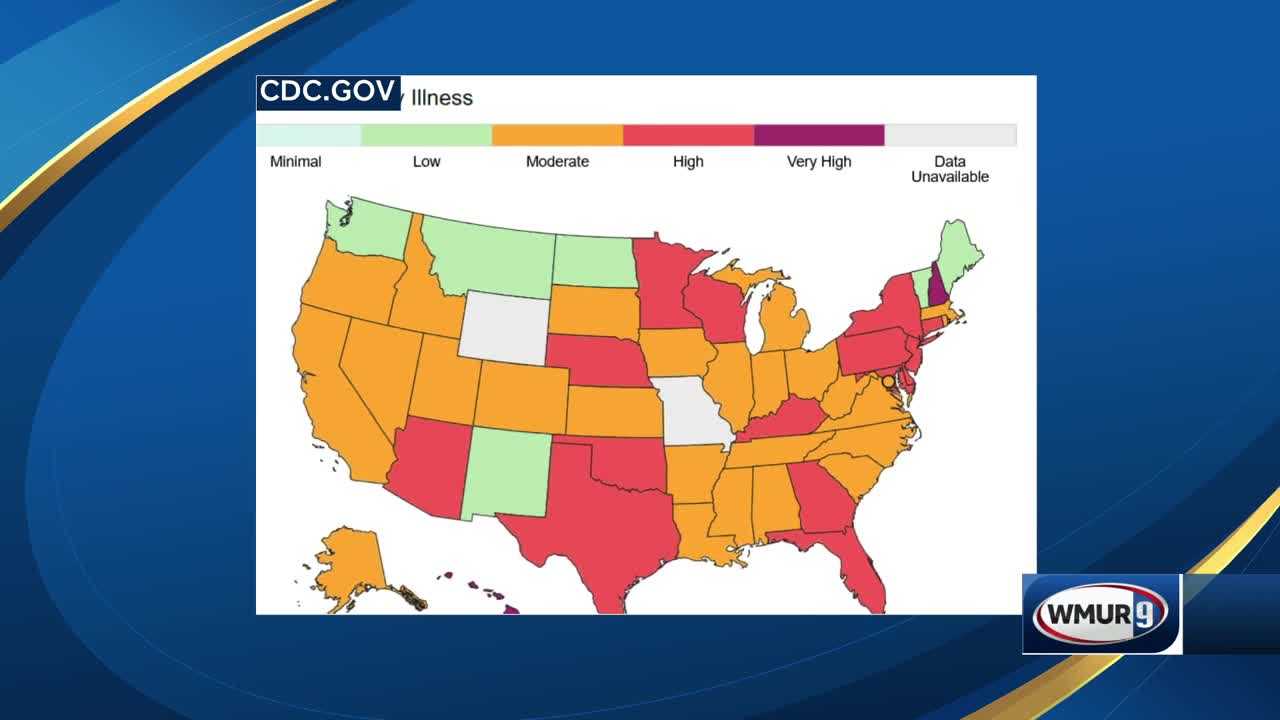 Some of country's highest levels of respiratory illness reported in New ...
